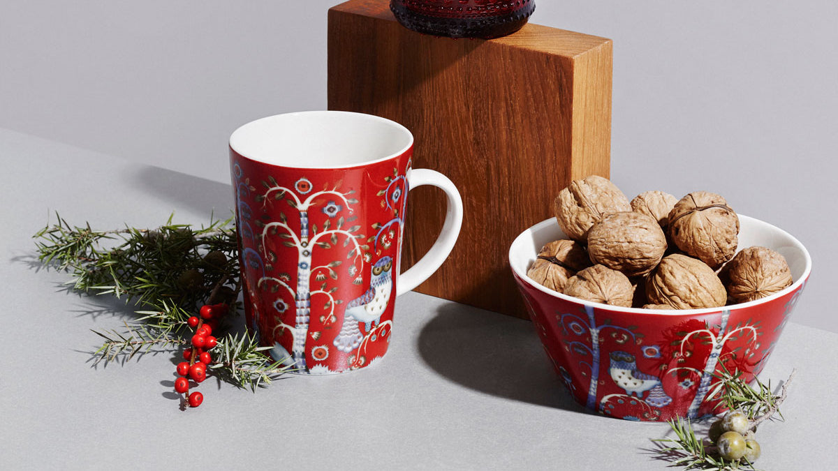 iittala Taika Red Dinnerware - iittala Taika Dinnerware – FinnStyle