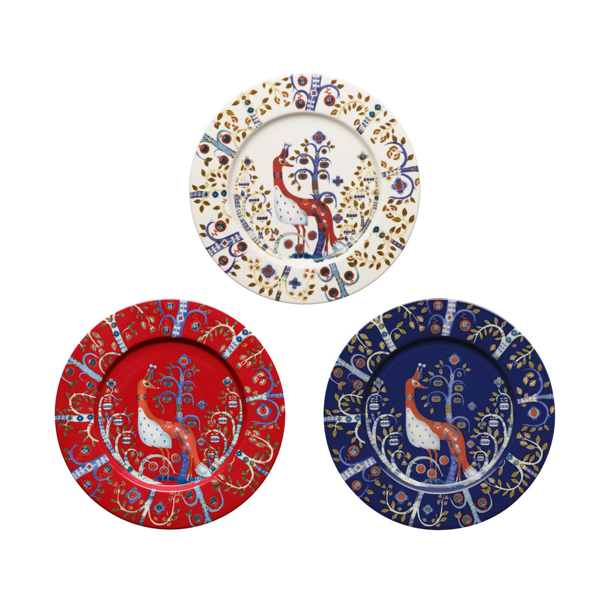 iittala Taika Salad Plates - iittala Taika Dinnerware – FinnStyle