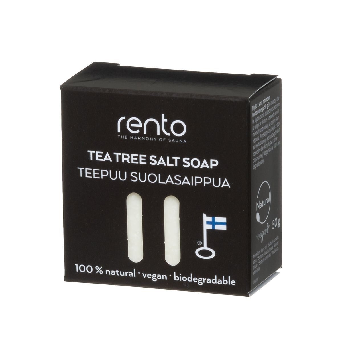 Rento Tea Tree Salt Soap - Made in Finland – FinnStyle