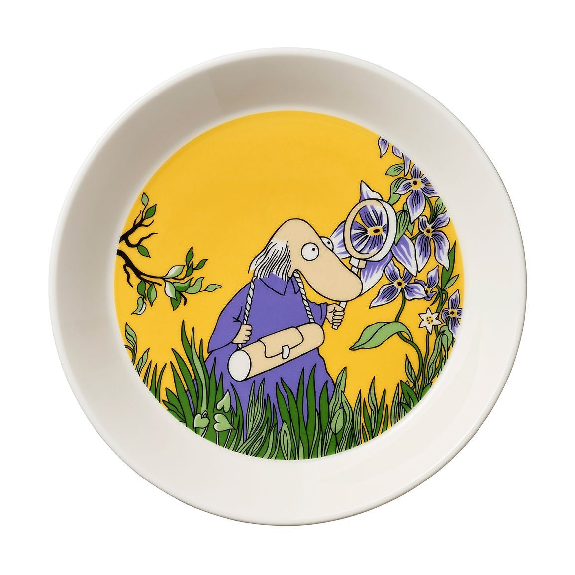 Arabia Moomin Hemulen Yellow Plate - New Arrivals – FinnStyle