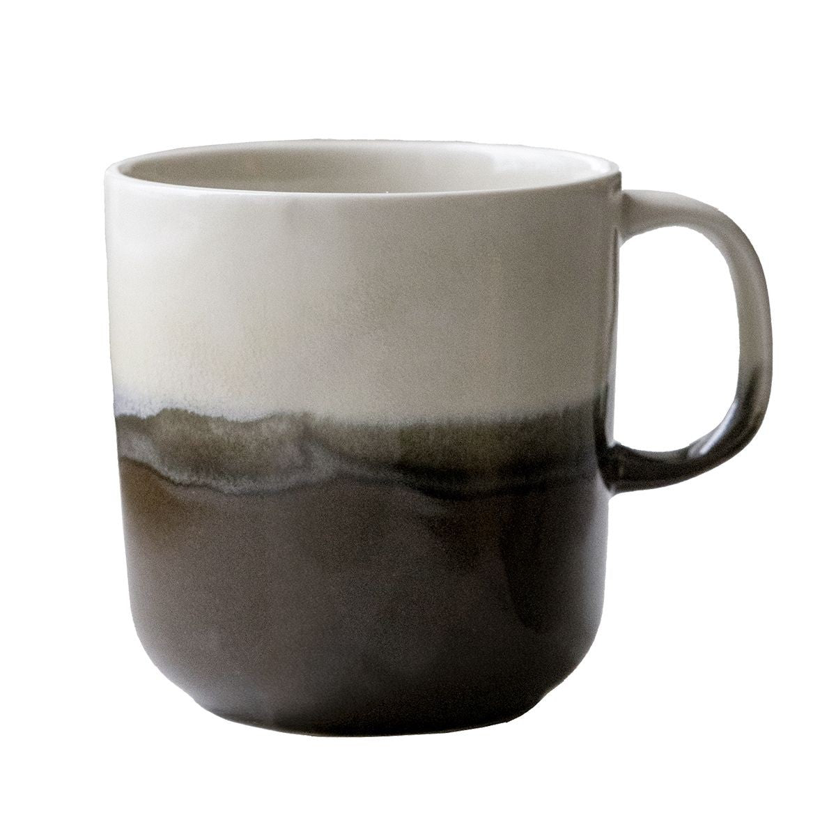Pentik Tuntu Dark Brown / Off White Mug - 12 oz - Made in Finland ...